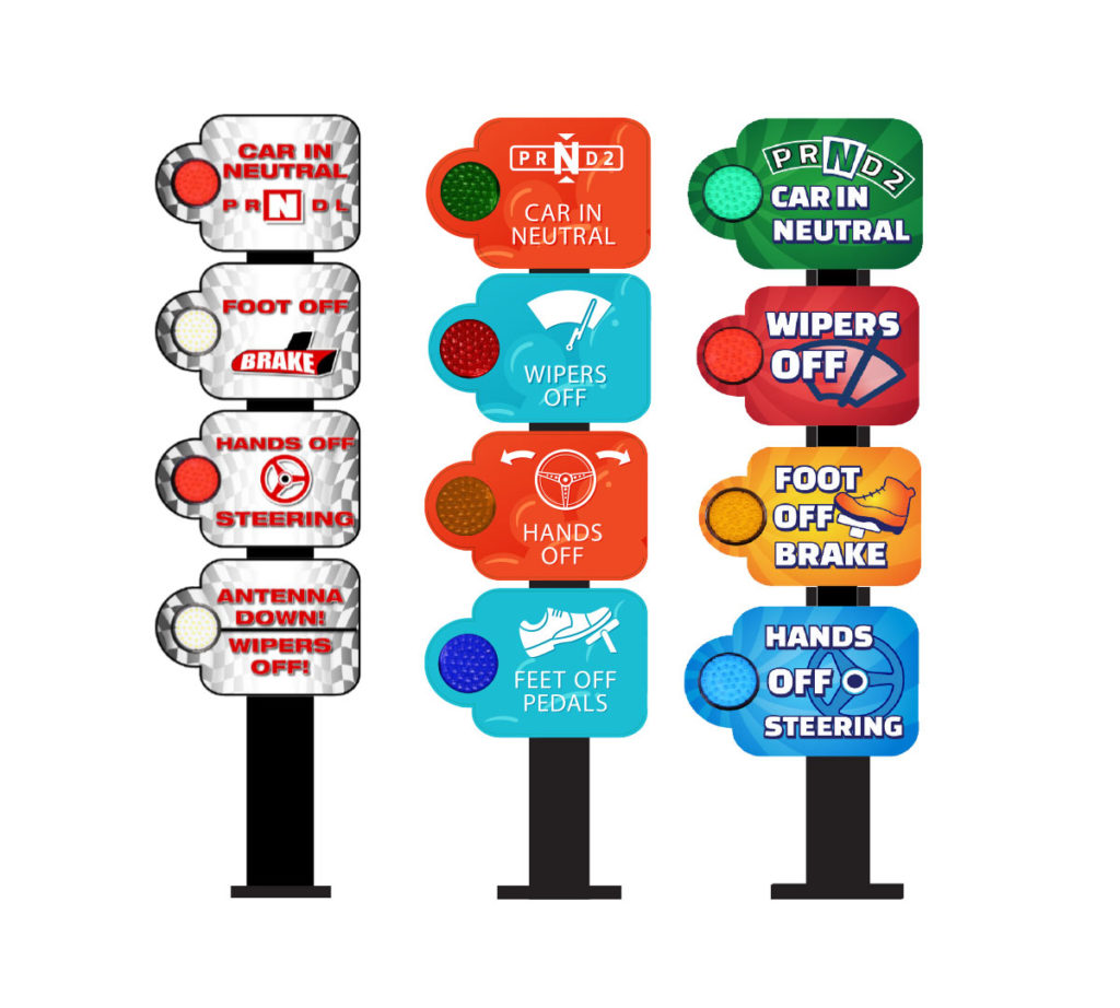 Confirmation/Instructional Floating Sign - Mr. Foamer Car Wash Equipment