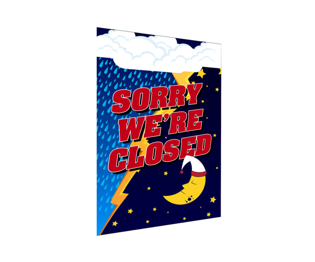 Windmaster Insert Sign 28"x44" - Mr. Foamer Car Wash Equipment