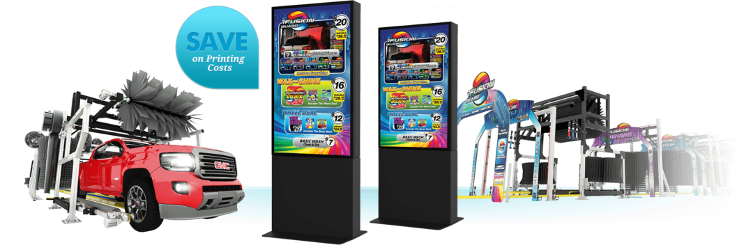 Menu Design Services - Mr. Foamer Car Wash Equipment