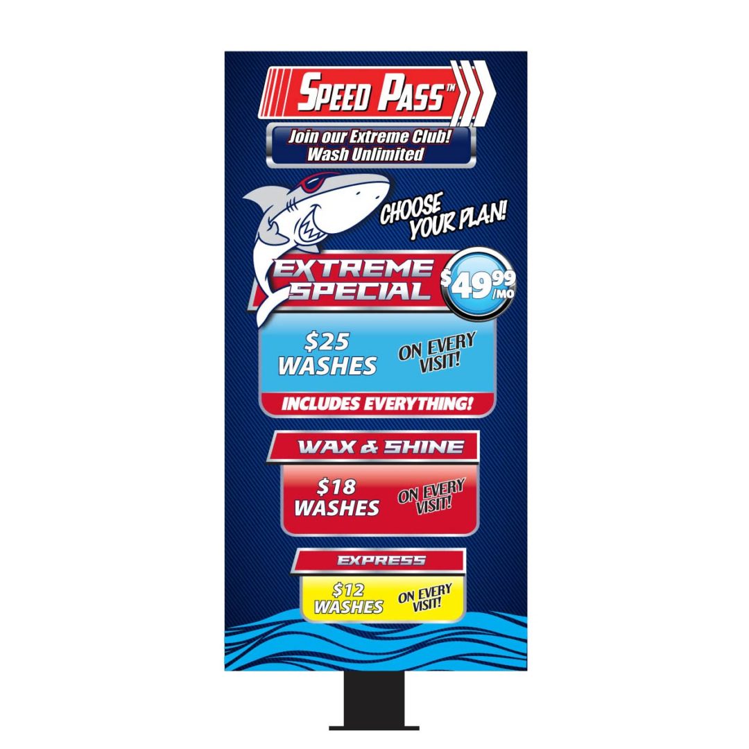 Car Wash Menus - Mr. Foamer Car Wash Equipment