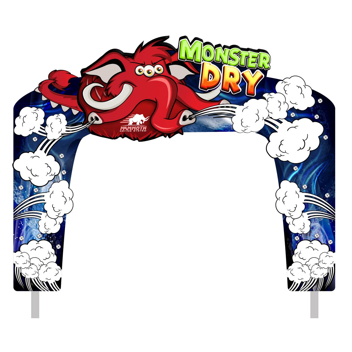 Monster Arch Fully Lit - Mr. Foamer